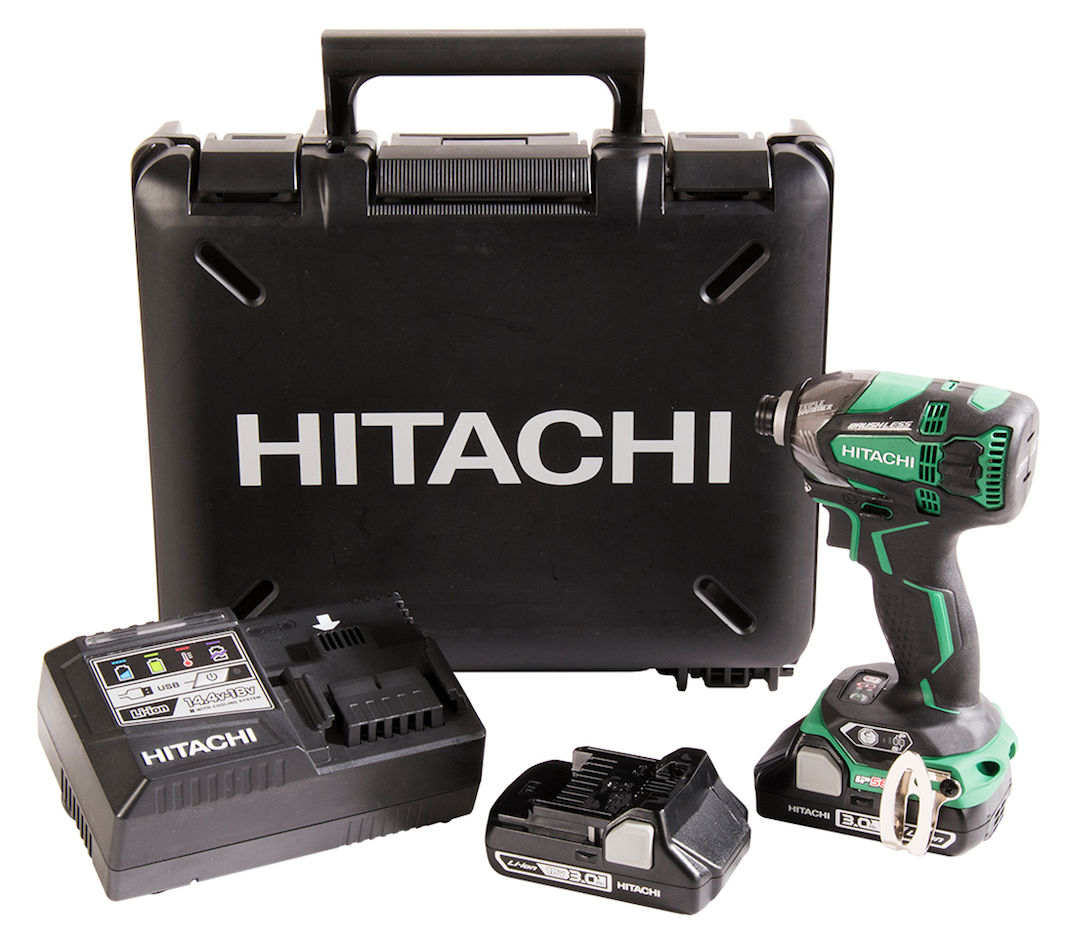 Hitachi WH18DBDL2 Triple Hammer Impact Driver - Contractor Supply Magazine
